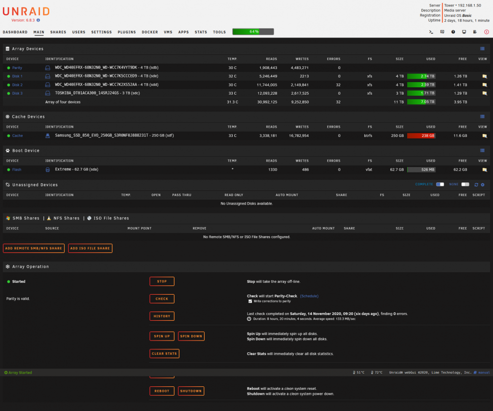 [SOLVED] Mover isn't moving files from Cache to Array - General Support ...