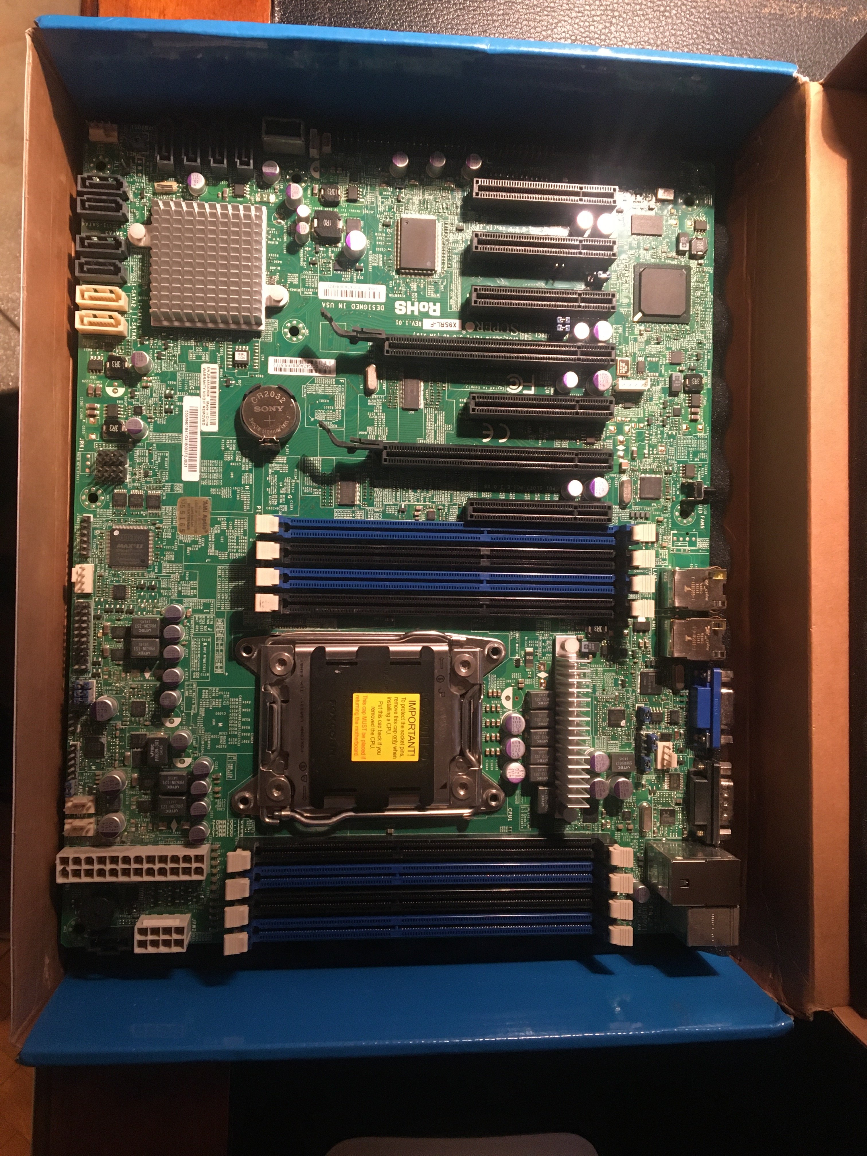 [Sold] Supermicro X9SRL-F motherboard (LGA2011) - Buy, Sell, Trade - Unraid