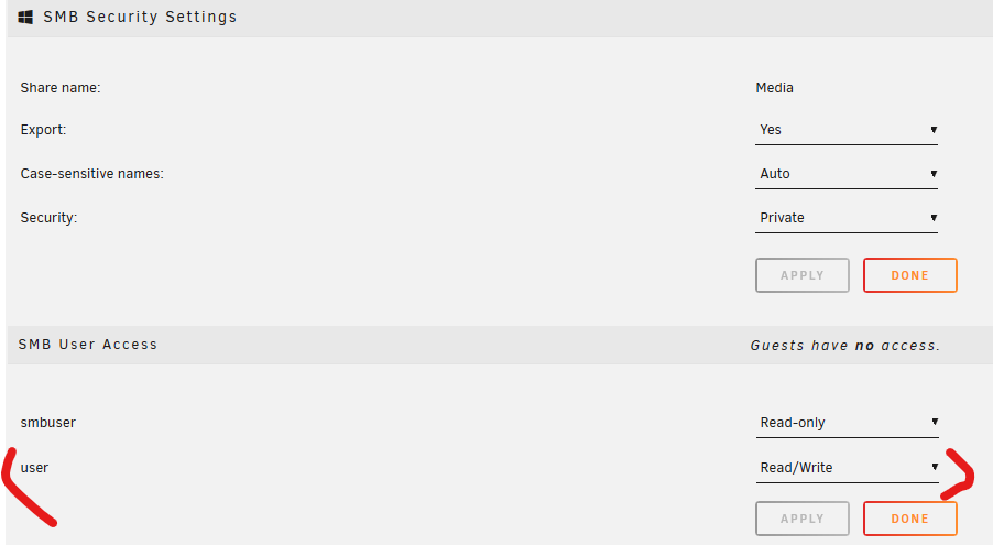 How do I access different SMB shares as different username on the same ...