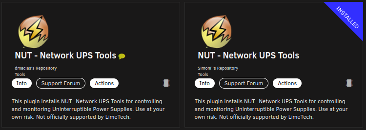 [Plugin] NUT v2 - Network UPS Tools - Page 24 - Plugin Support - Unraid