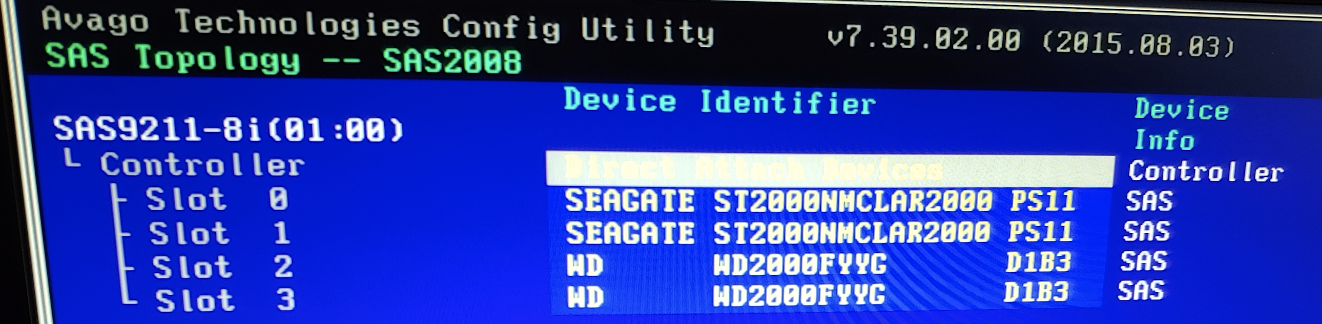 [SOLVED] SAS drive not detected - Storage Devices and Controllers - Unraid