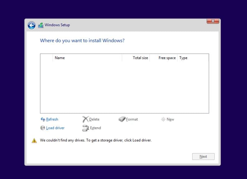 VDisk Bus - Virtio: Windows 10 Doesn't Detect Drive To Install To - VM ...