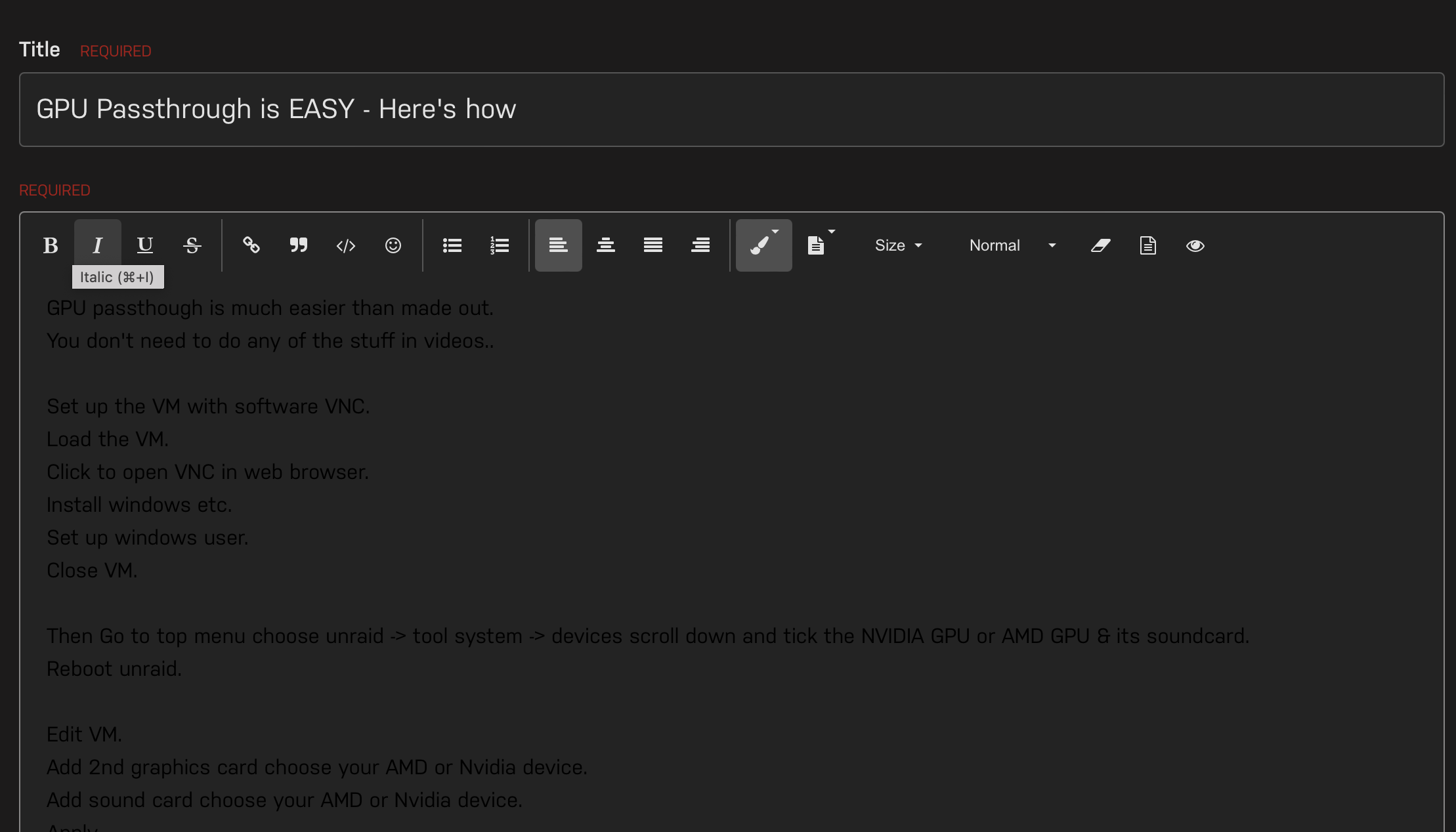 Automatic Colour Issues (dark theme shows dark text) - Forum Feedback ...