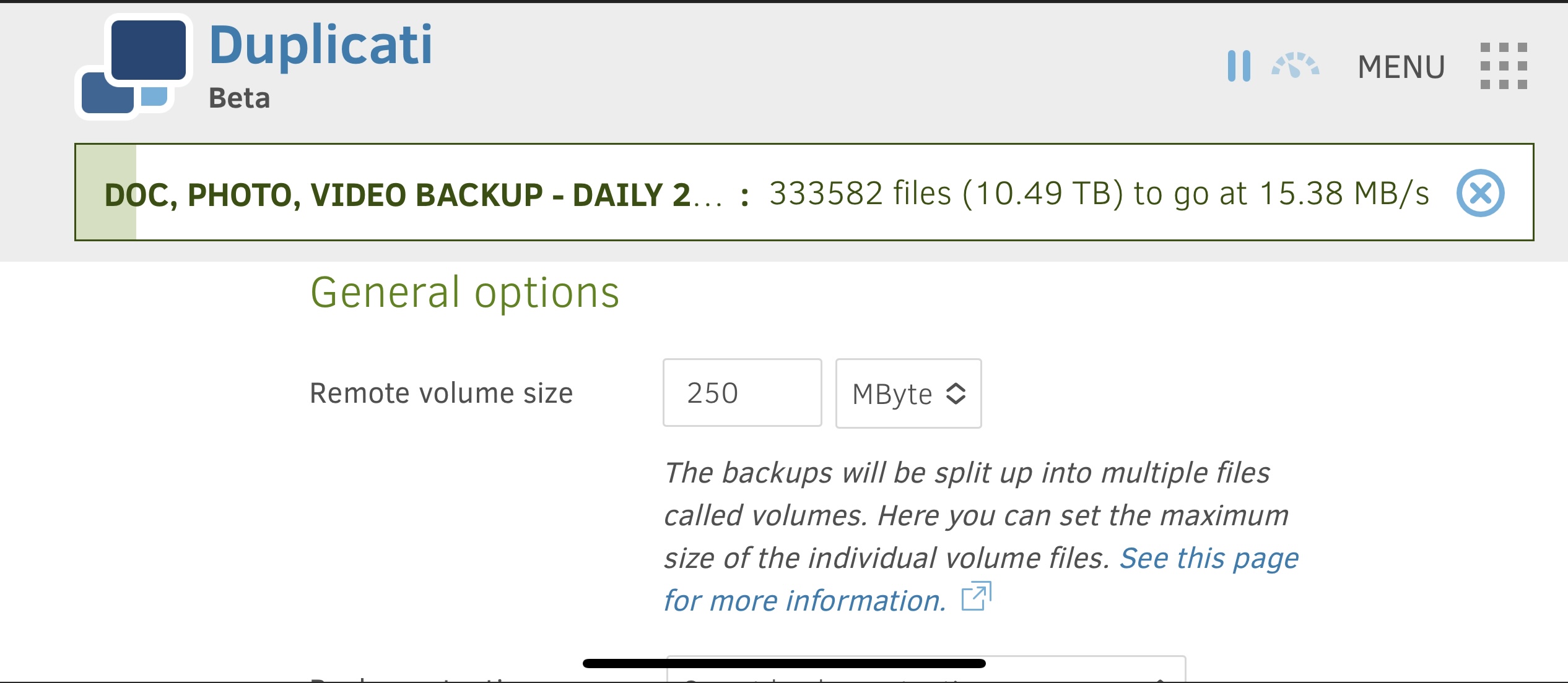 Duplicati Backup Speeds on LAN using Unassigned Disk Mount - General ...