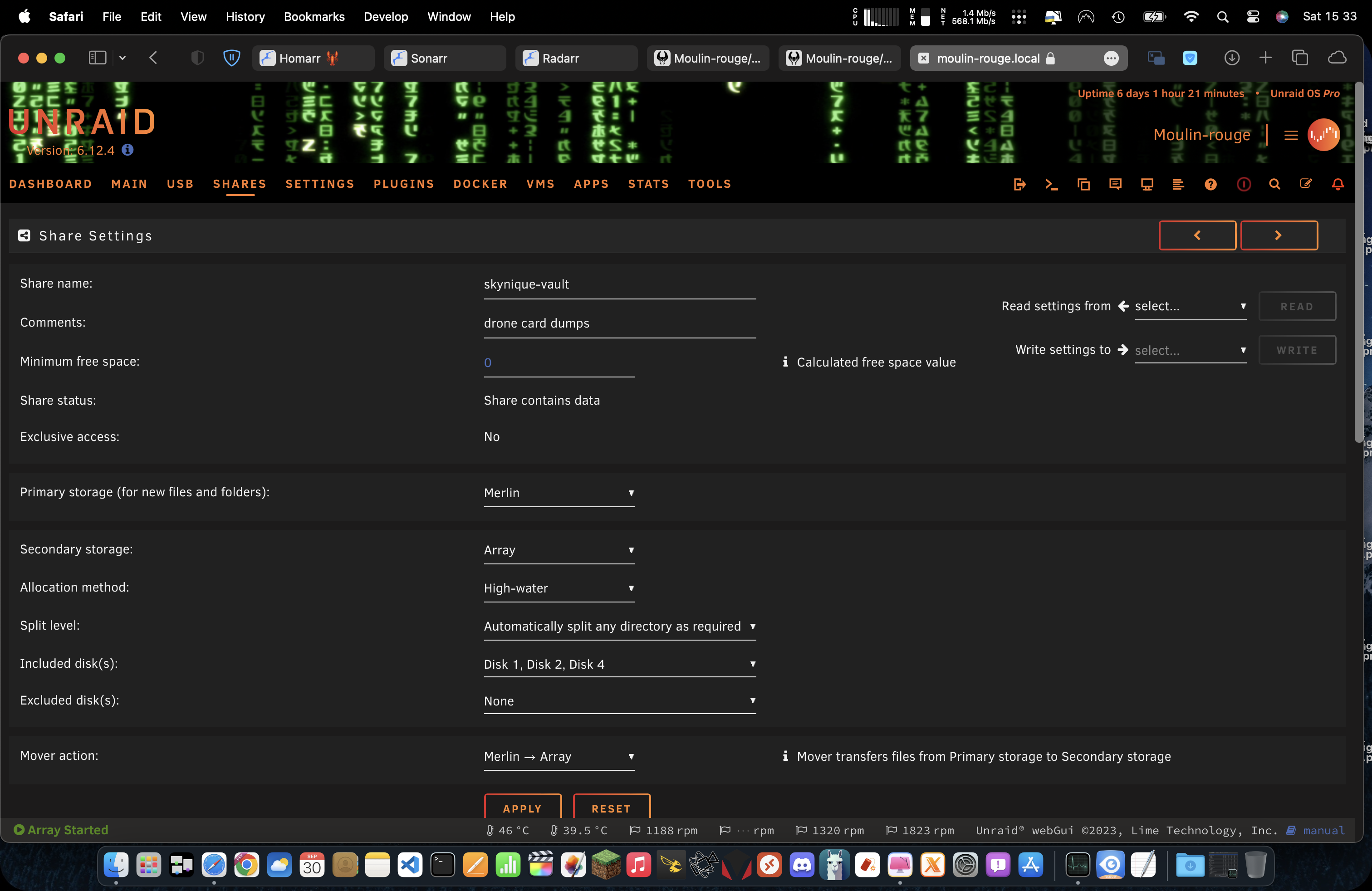 Can do ZFS pool to array but not array to zfs pool - Stable Releases