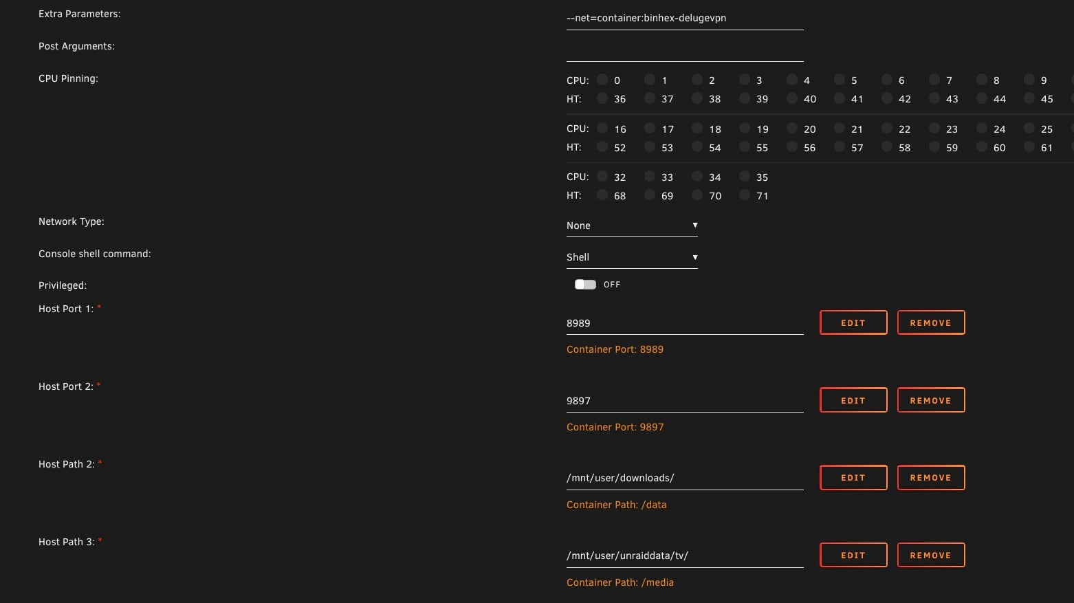 Can't access the UI for Sonarr when routing through Deluge - General ...