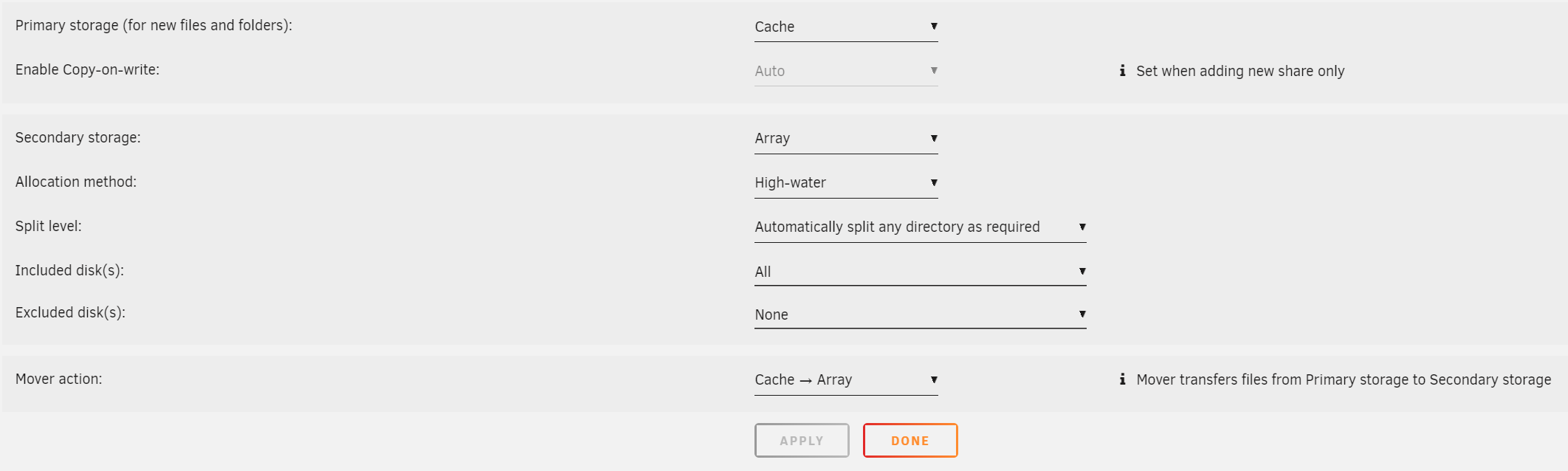 Auto Run Mover on new Storage system - General Support - Unraid