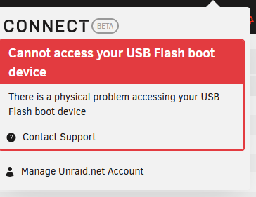 Second OS USB drive to fail in a week. Still waiting on support to ...