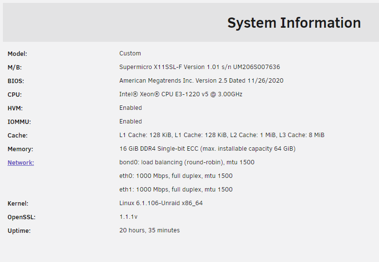 Not enough network bandwidth? - General Support - Unraid