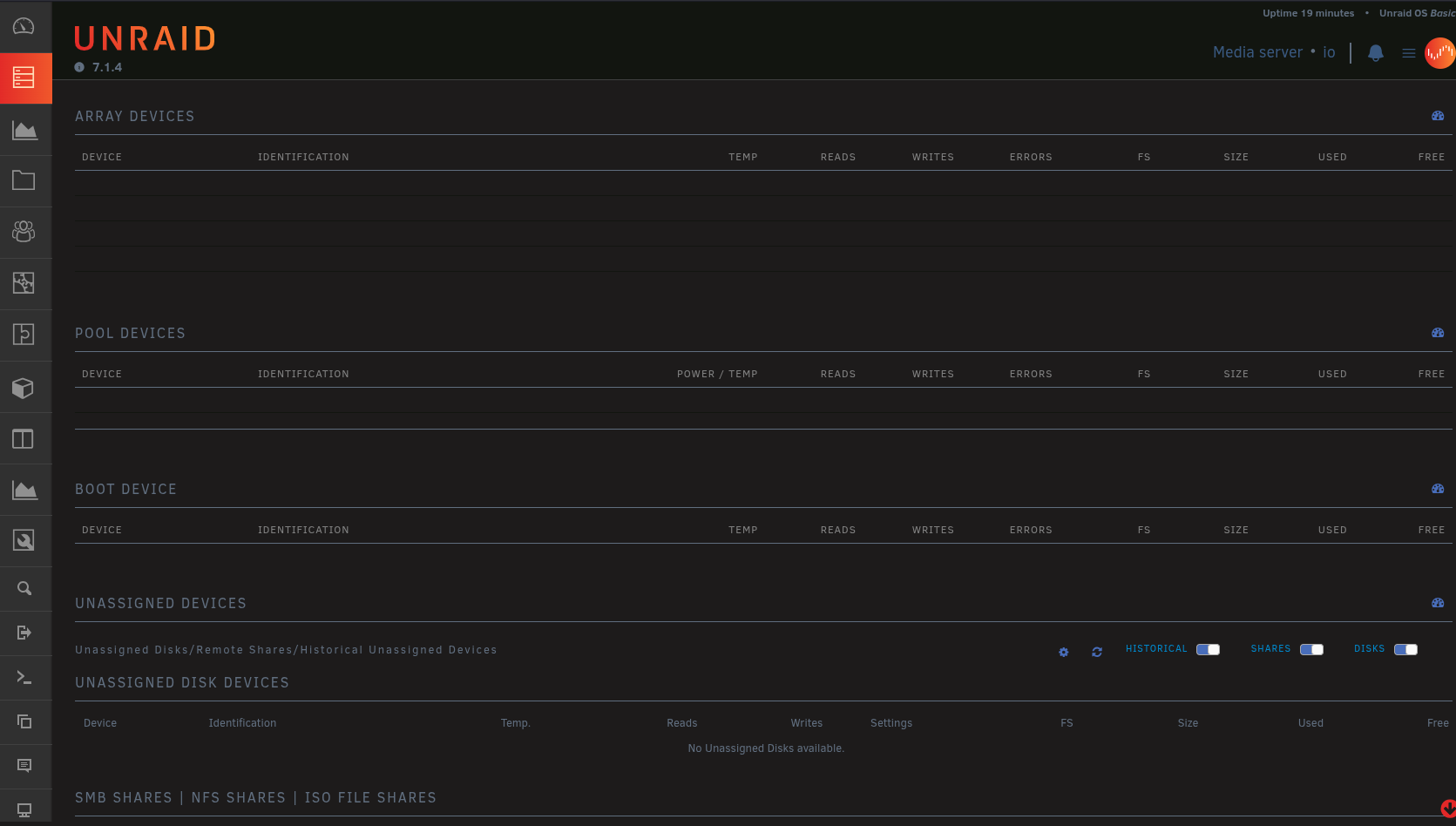 GUI Freezing and timeouts every few seconds - General Support - Unraid
