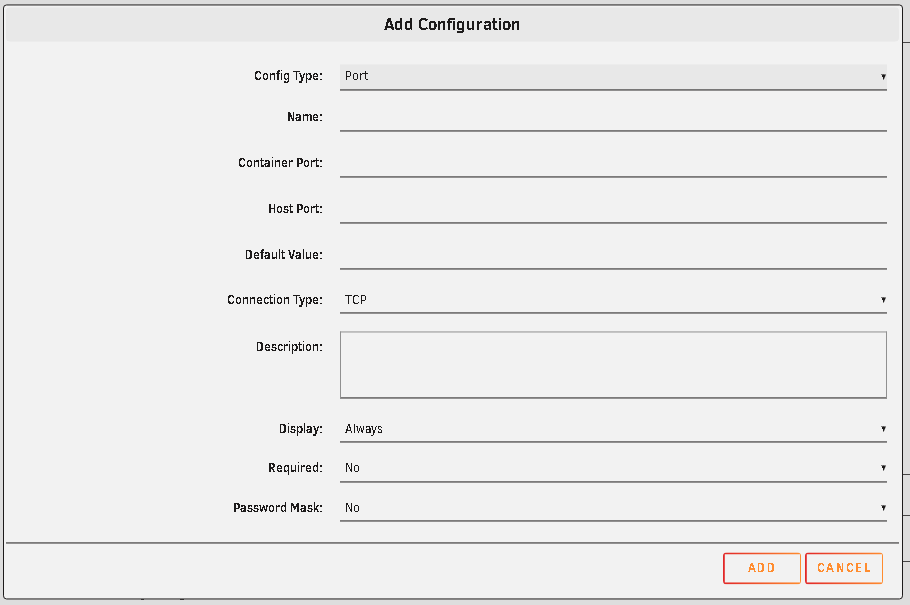 Why do some docker container templates have different port ...