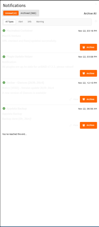 [7.2.2] Notifications slide out issue - Stable Releases - Unraid