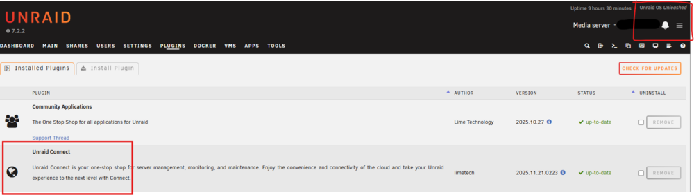 Can't connect to Unraid Connect - Connect Plugin Support - Unraid