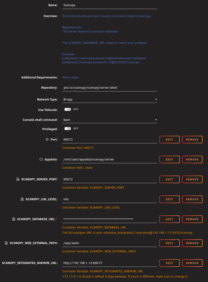 [Support] Scanopy - Automatically discover and visually document ...