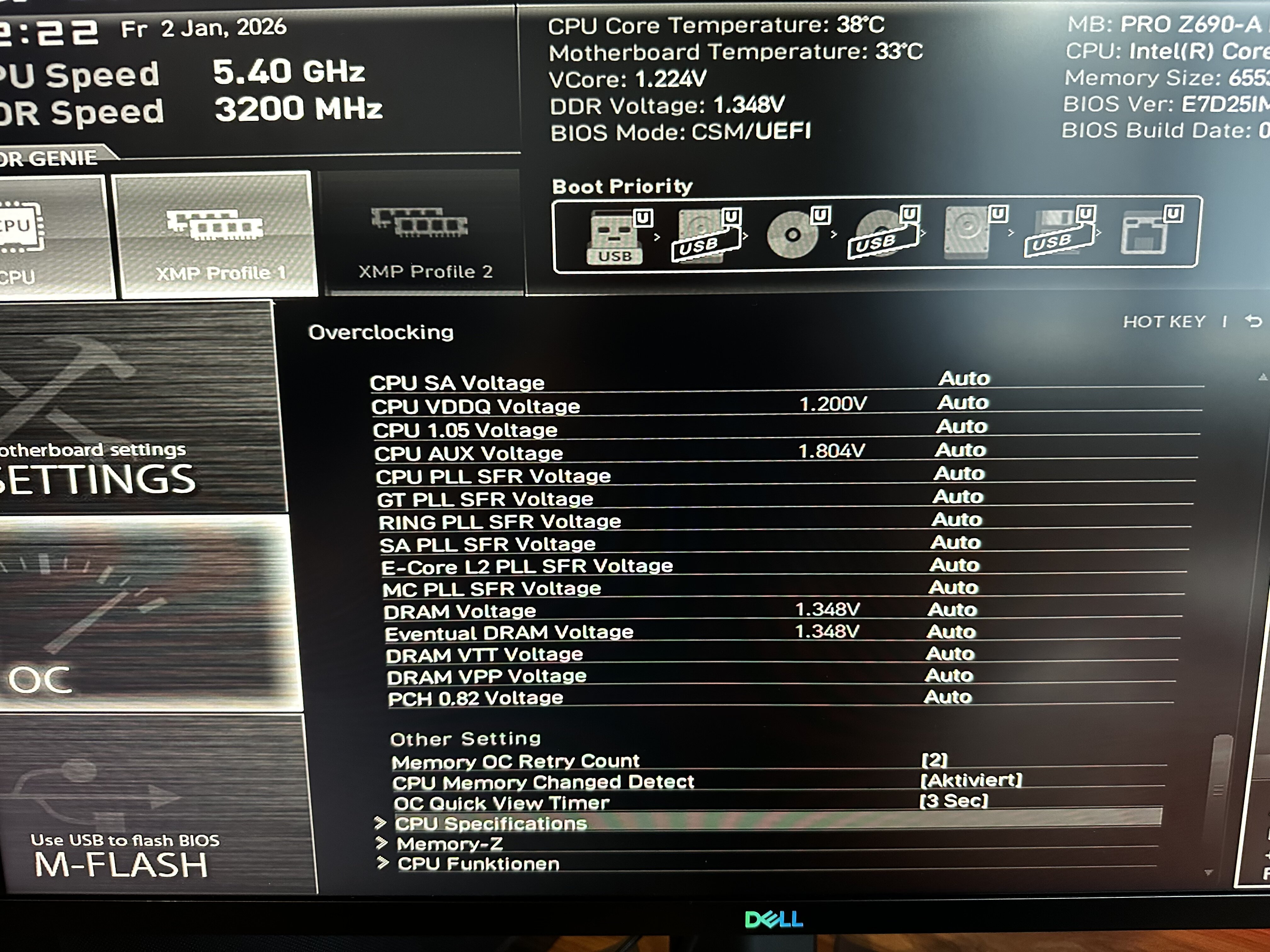 MSI Setup, Hilfe zum Stromsparen - komm nicht weiter - Deutsch - Unraid
