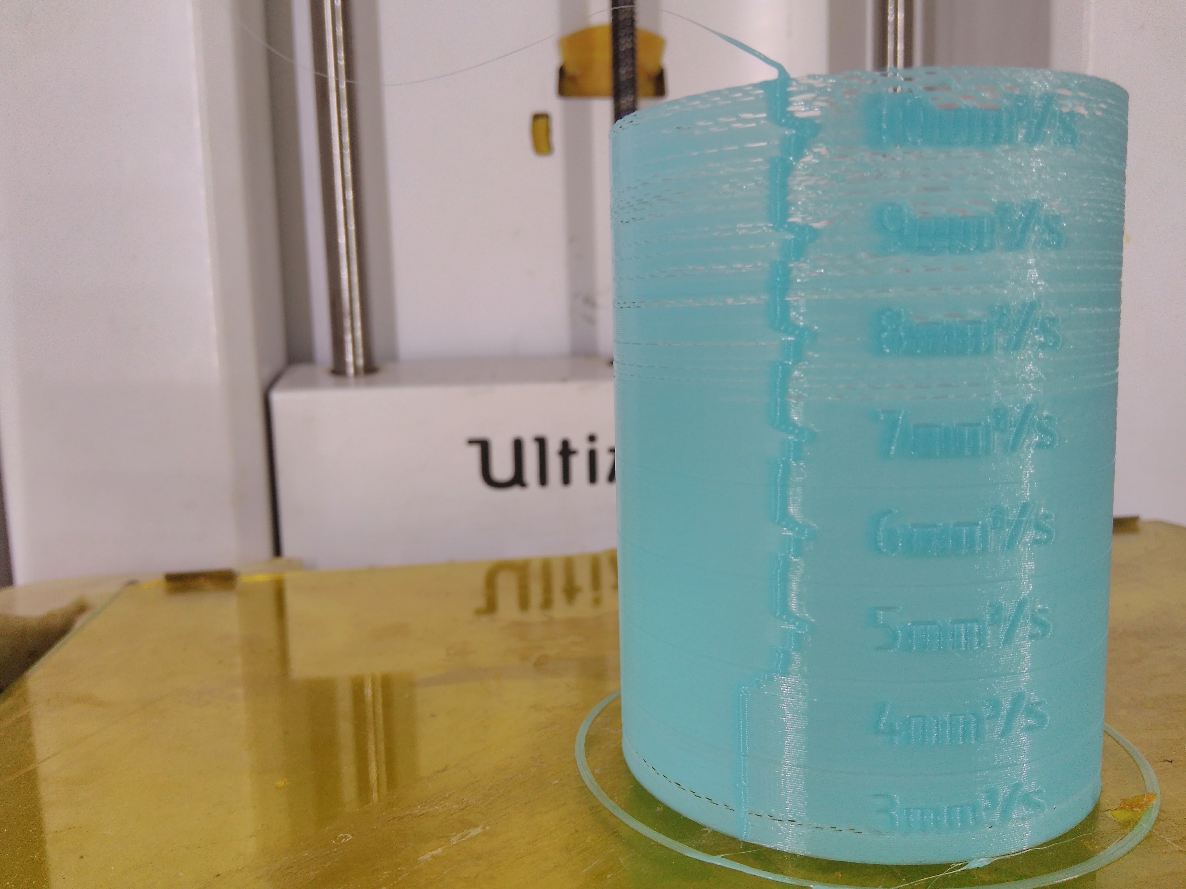 Can your UM2 printer achieve 10mm3/s ??? Test it here... - UltiMaker 3D ...