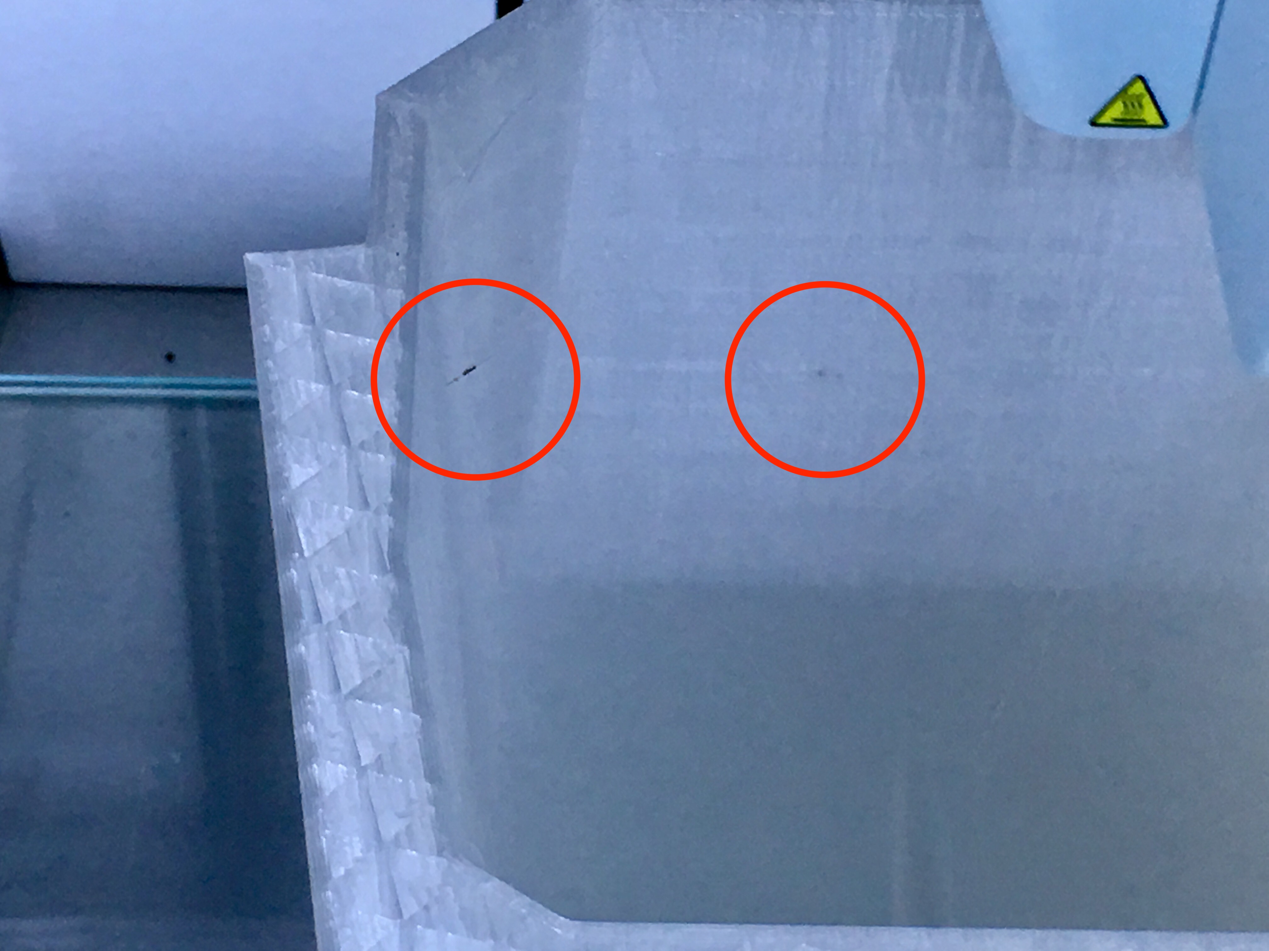 Material burns on a nozzle. - Materials & profiles - UltiMaker ...