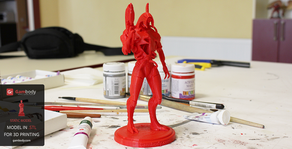 Legion 3D Model from Mass Effect - 3D Prints - UltiMaker Community of ...