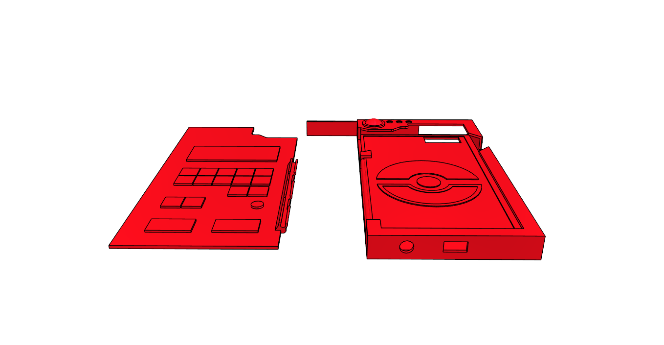 Custom iPhone 6 Pokedex Case - 3D Prints - UltiMaker Community of 3D ...