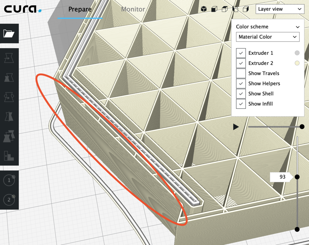 PVA support material outside of 3D print - Improve your 3D prints ...