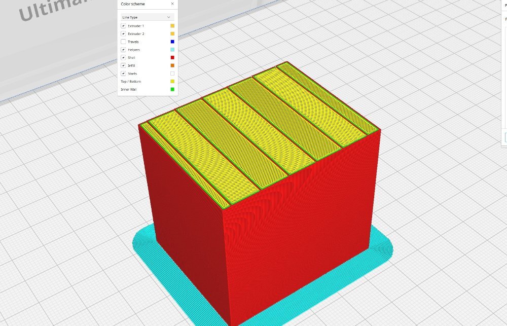 Top surfaces are treated with infill - UltiMaker Cura - UltiMaker ...