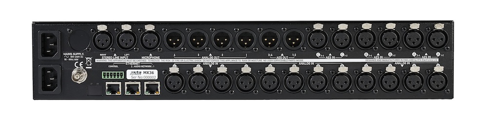 XTA Introduces MX36 Console Switching System - Live Sound