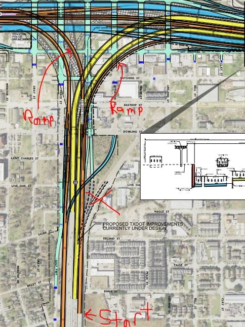 Upcoming construction on I-45 and US59 near downtown - Traffic and ...