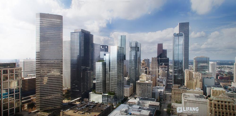 Six Houston Center At 800 Caroline St. - Going Up! - HAIF The Houston ...