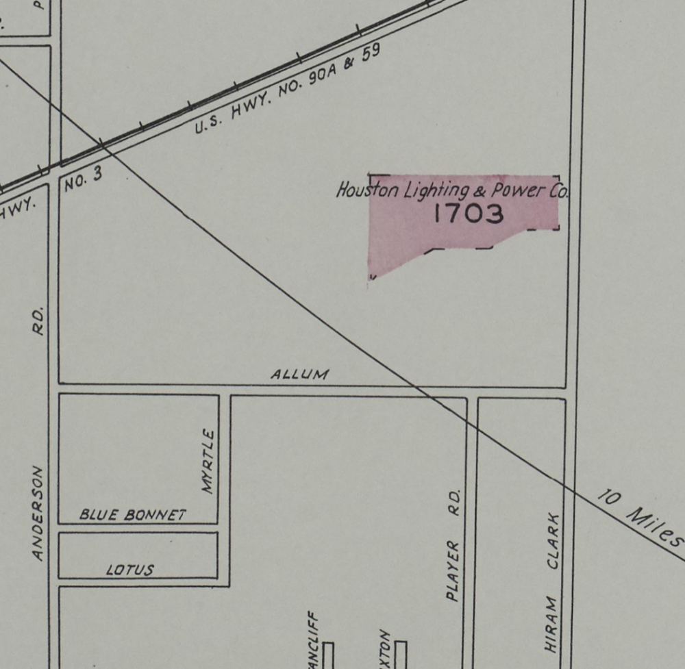 Houston Lighting & Power Co. West Junction Power Plant On Holcombe Blvd ...