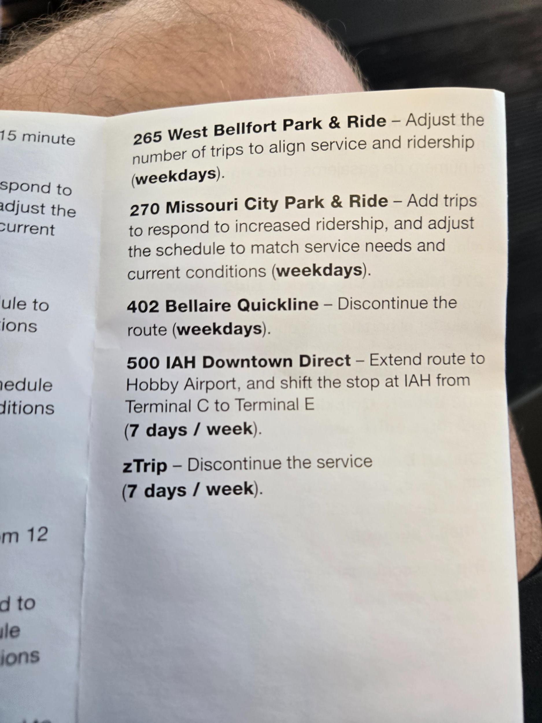 METRO Launches Direct Route to George Bush Intercontinental Airport ...