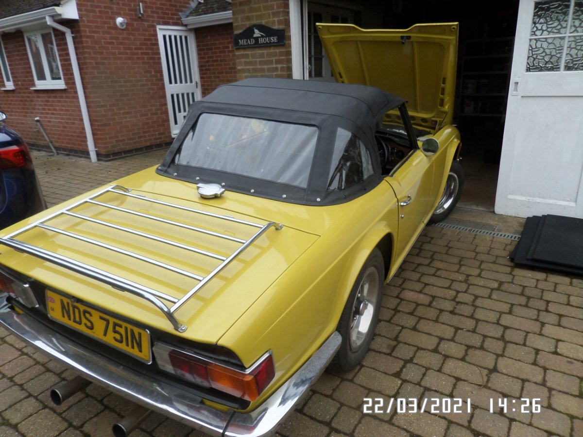 TR6 For Sale. Convertible. Yellow. 1974. - Cars For Sale / Wanted ...