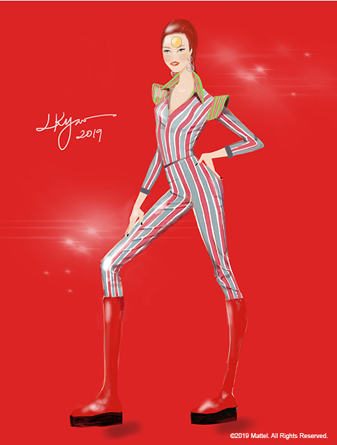 Barbie David Bowie Doll: Linda Kyaw Q&A - Modern Barbie Dolls - Mattel ...