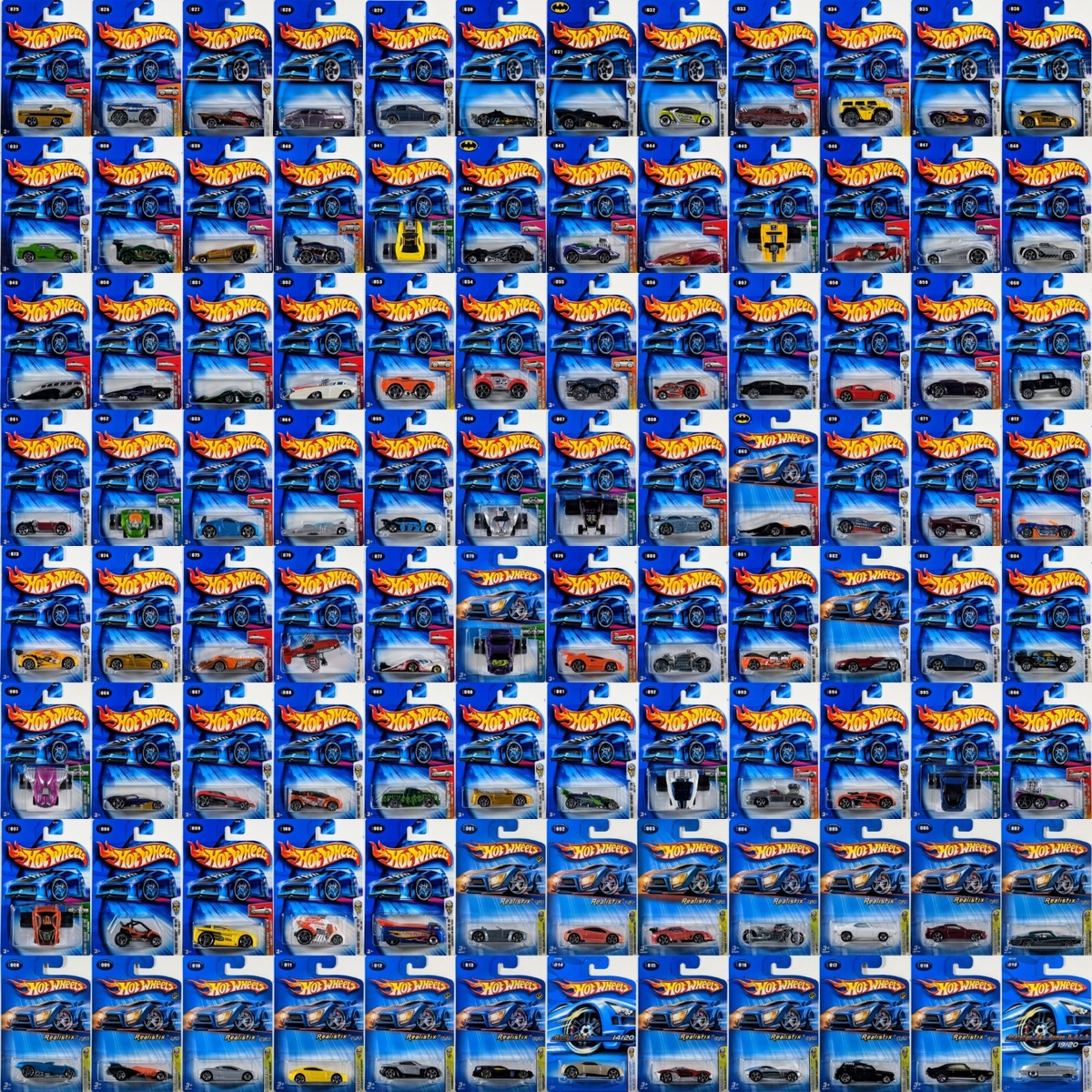 Visual chronology of all First Editions / New Models / New for 20XX ...