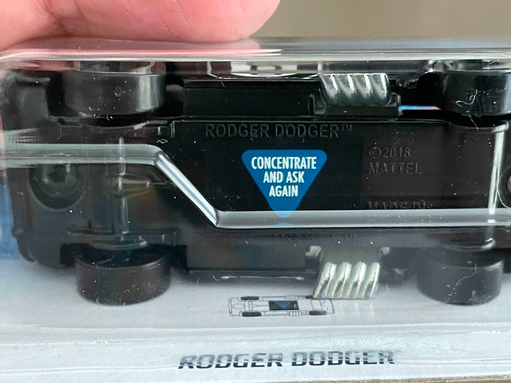 2021 Rodger Dodger Magic 8-Ball messages - Hot Wheels Mainline Cars ...