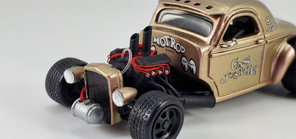 Custom '41 Willys Coupe - Hot Wheels Customs - Mattel Creations