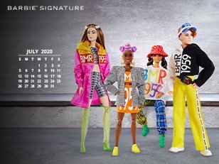 July 2020 Calendar - BMR1959 Barbie® Dolls - Barbie Downloads - Mattel ...