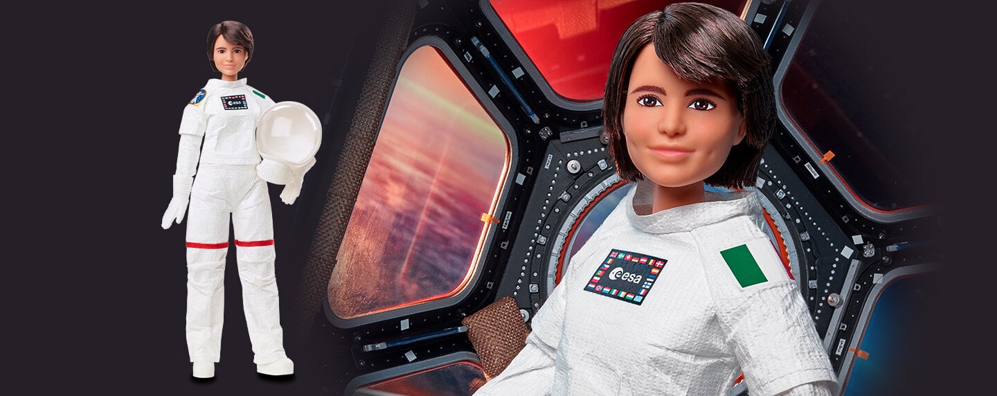 3,2,1, Go for Liftoff With the Samantha Cristoforetti Barbie Doll ...