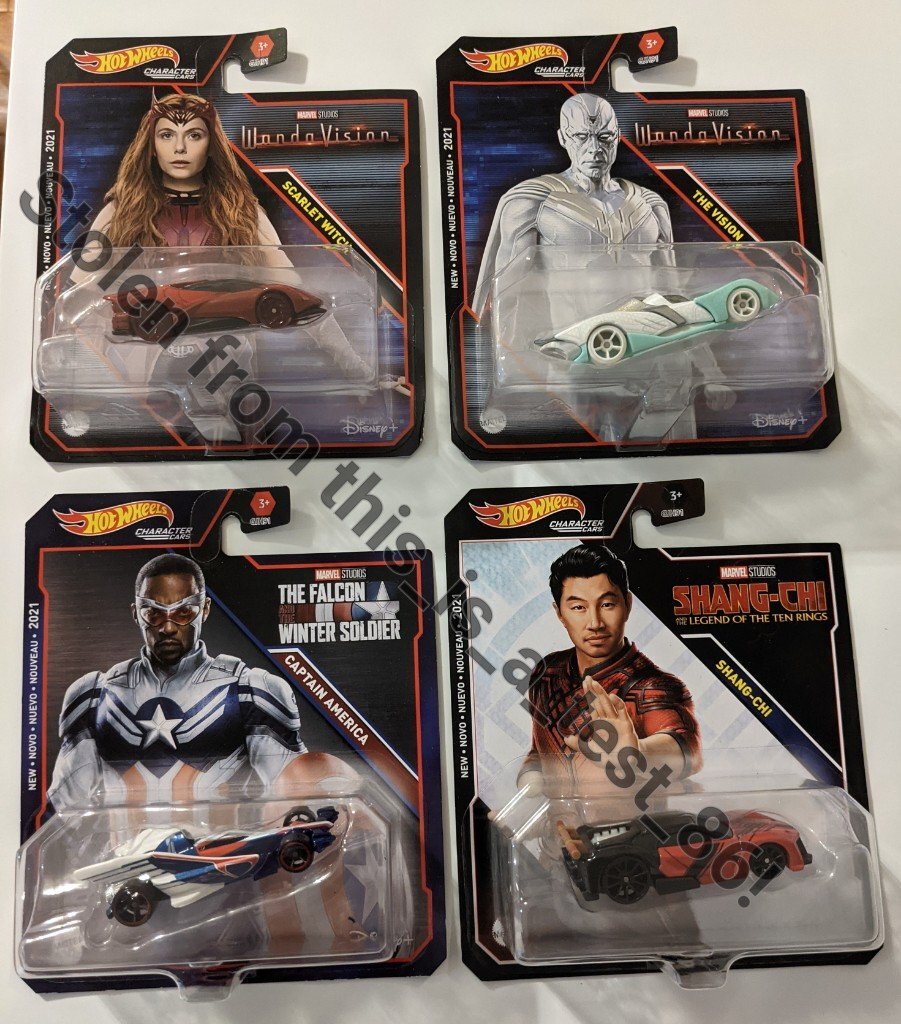 Marvel Character Cars: WandaVision, Shang-Chi, Captain America! - HWiD ...