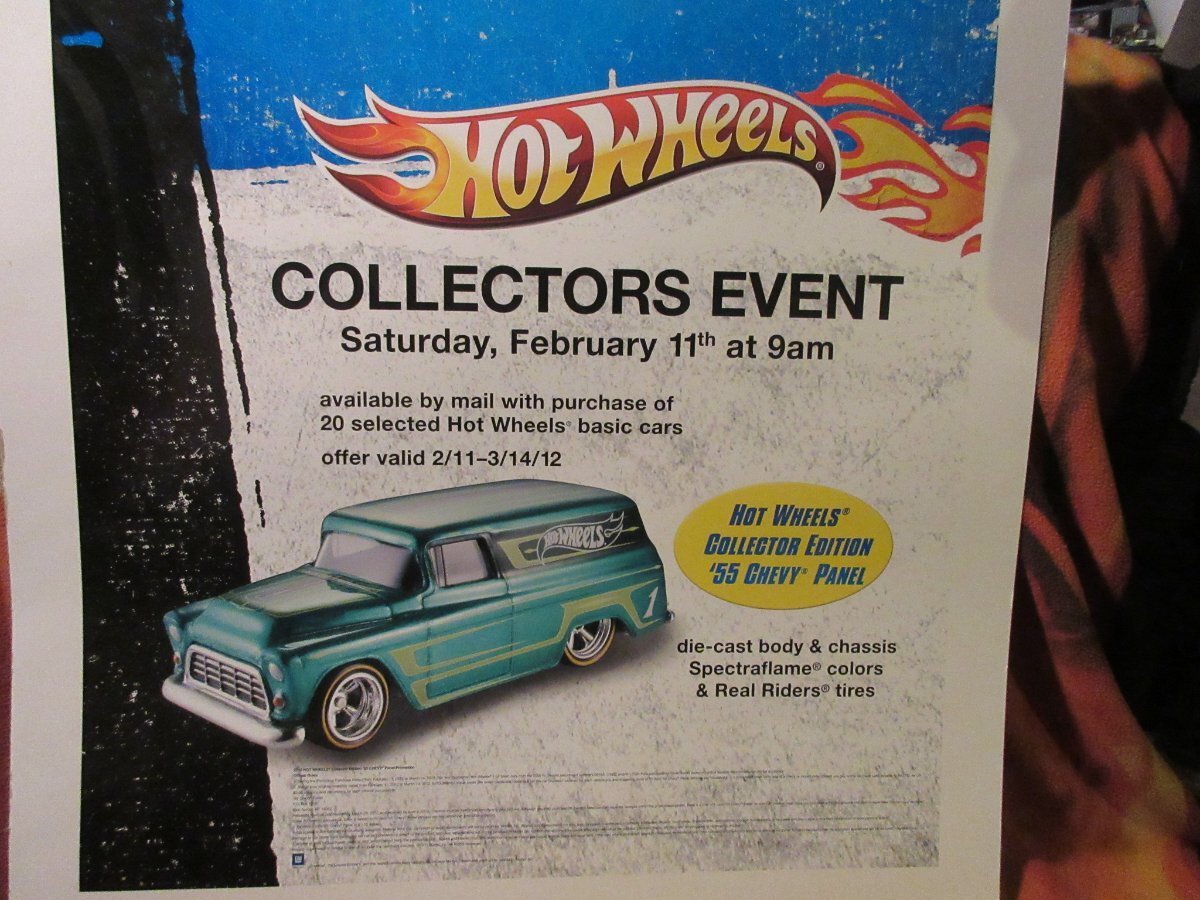 Kmart Collector Event Window Display Posters - Not ESheet - Hot Wheels ...