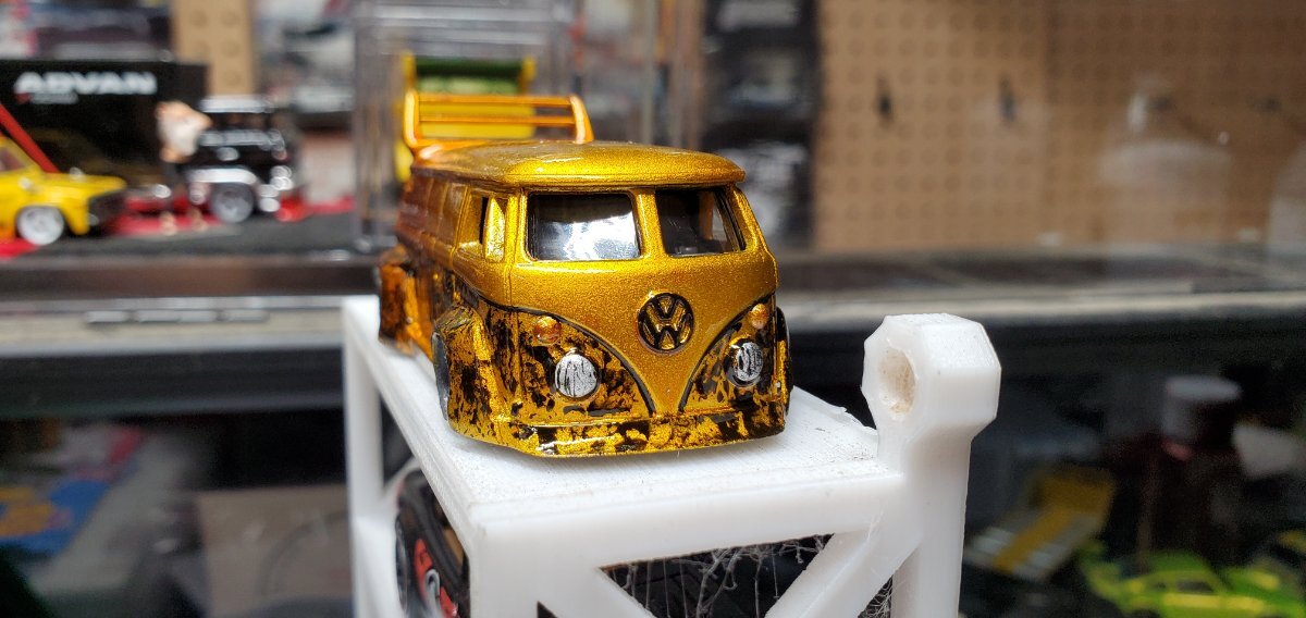 Wide body VW T1 Panel Bus - Hot Wheels Customs - Mattel Creations
