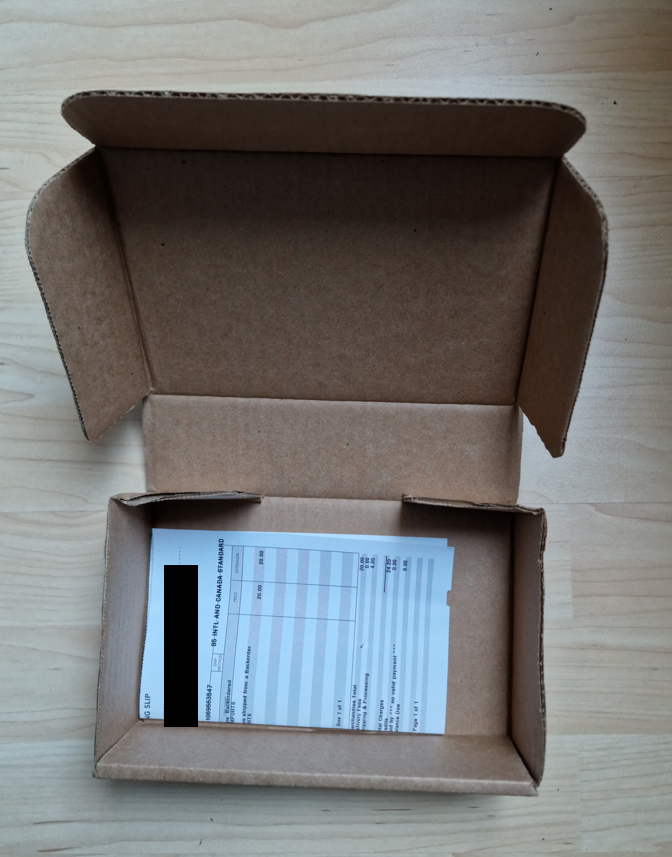 package arrived unsealed and empty - Customer Service/Technical Issues ...