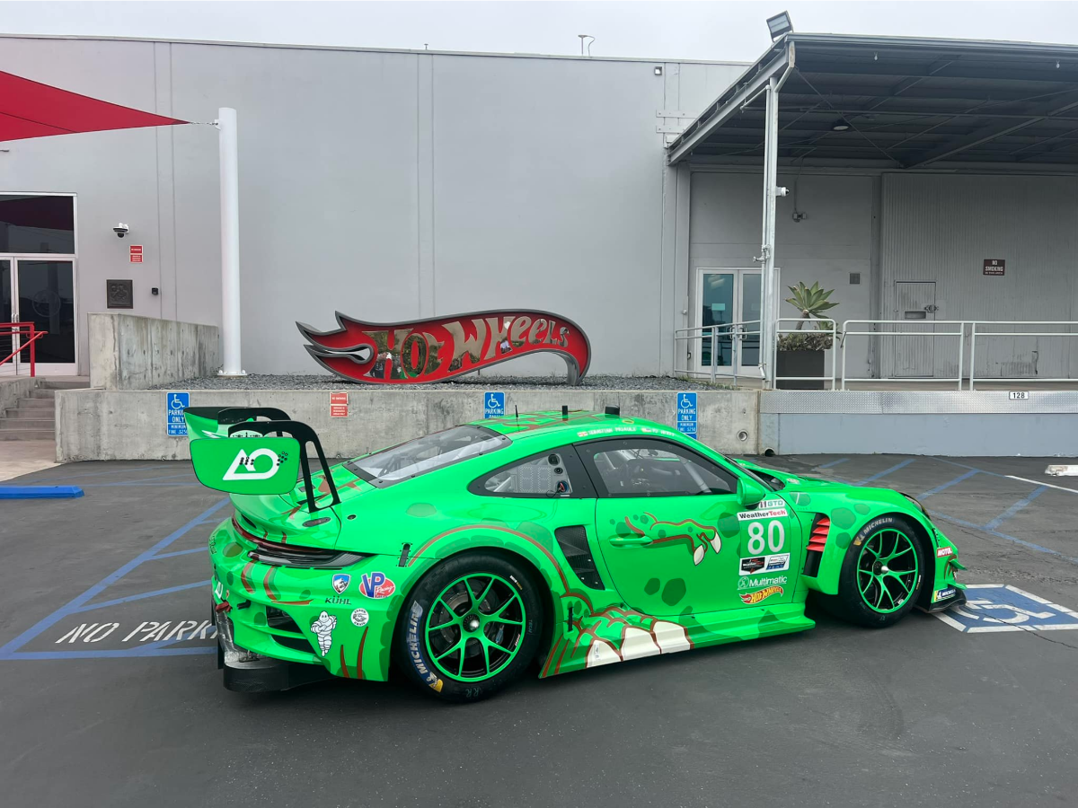 AO Racing Porsche 911 GT3 R - "Rexy" - Ask Hot Wheels - Mattel Creations
