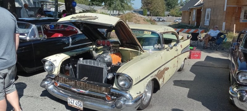 Spent the morning and part of the afternoon at the Langley Rod Run ...