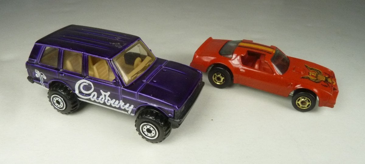 I had to because I realized I could (Cadbury Range Rover) - Hot Wheels ...