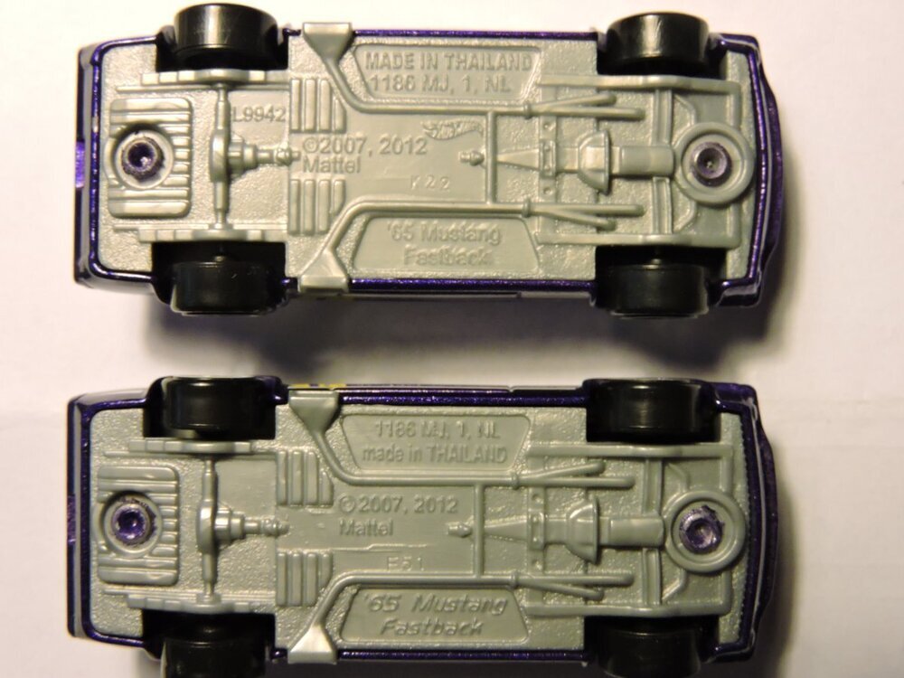 Is this base code possible? - Variations and Errors - Mattel Creations