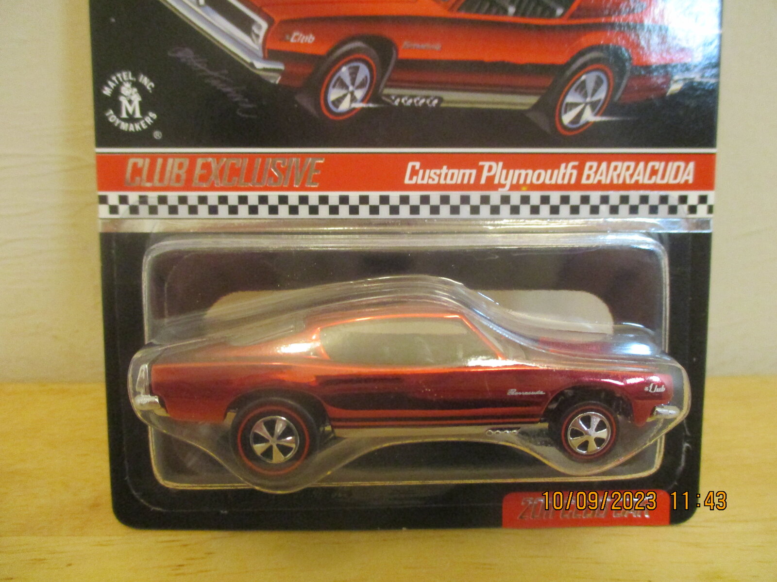 RLC 2011 Club Car Custom Plymouth Barracuda Red POST 100923 Neo ...