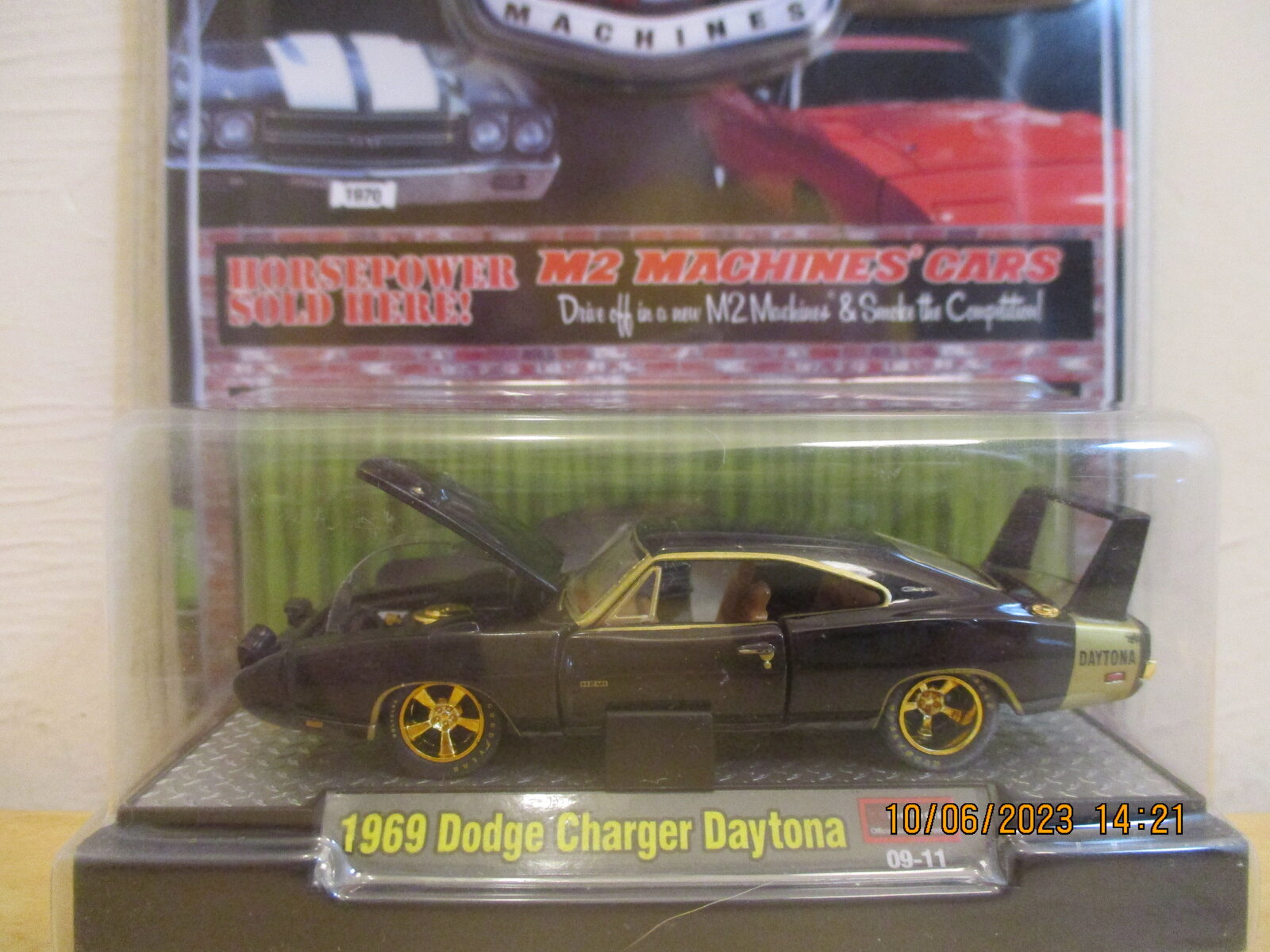 1969 Dodge Charger Daytona Chase POST 100623 Amloid M2 Detroit Muscle ...