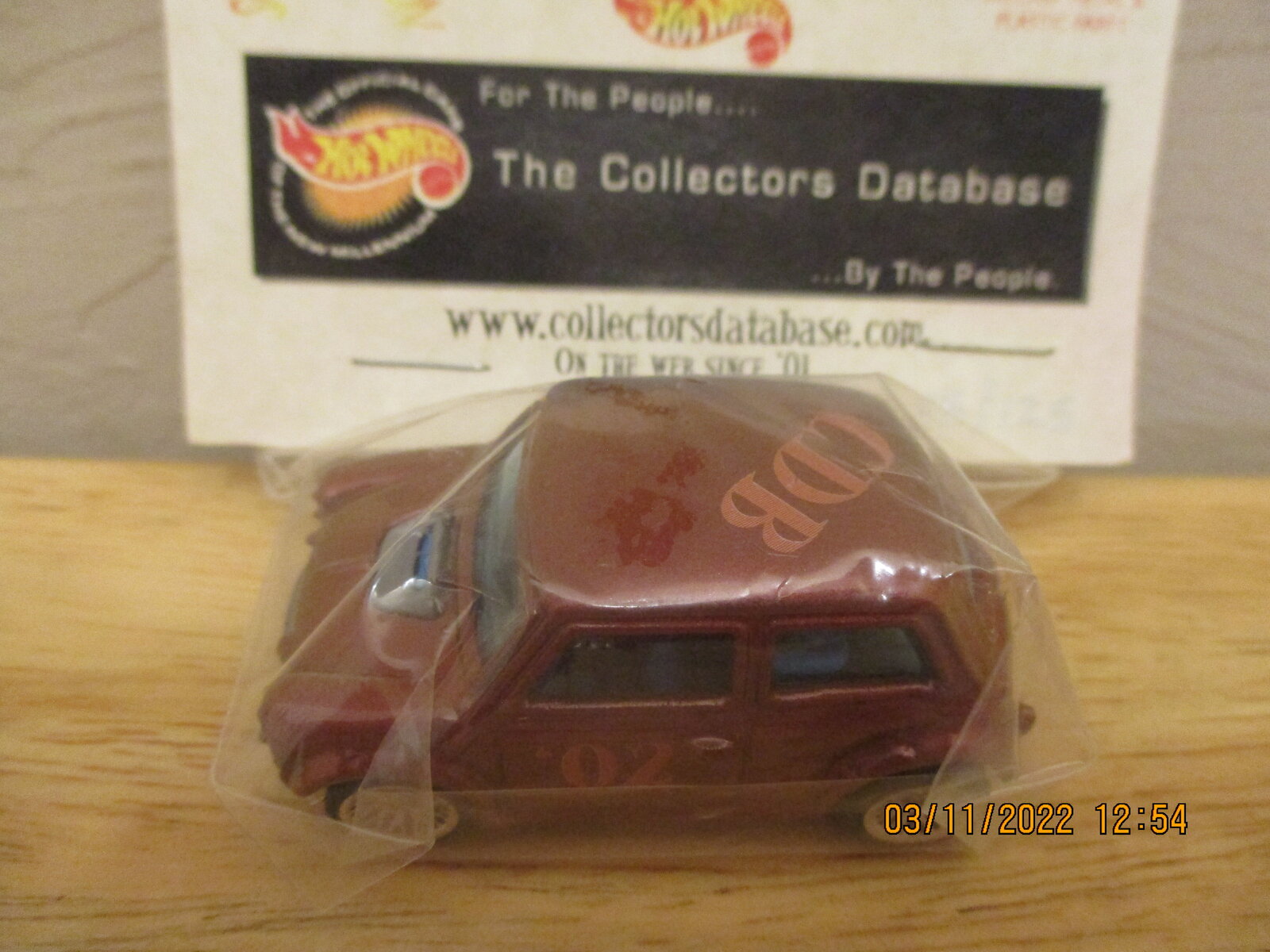 Collectors Database.Com Red Mini Cooper 093023 POST Loose And 031122 ...