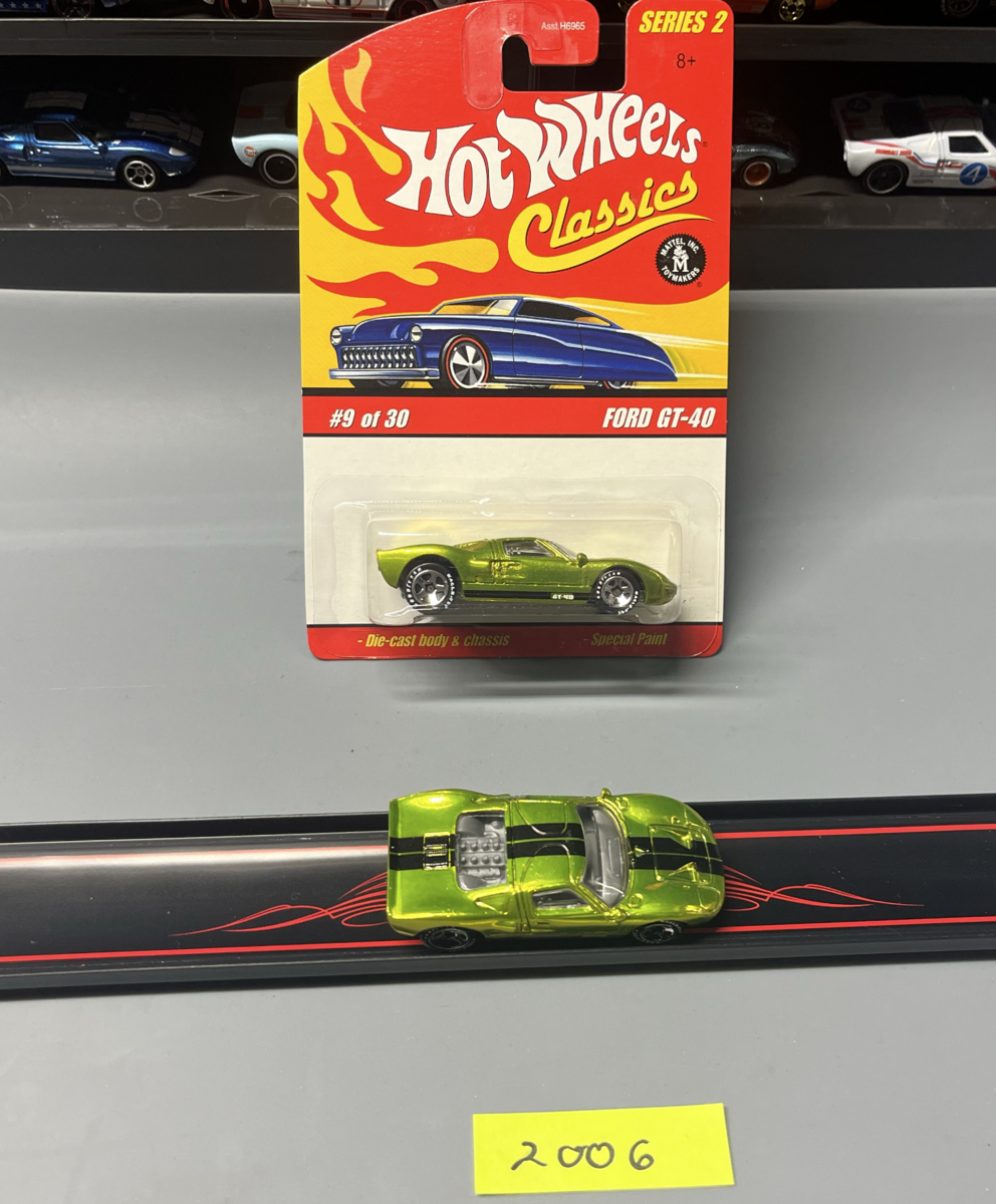 21 _ GT40 _ 2006 _ Classics _ Spectraflame _ Antifreeze - Hot Wheels ...