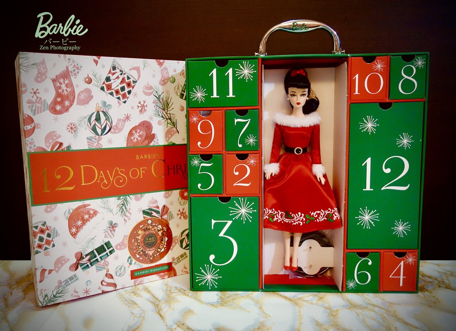 12 Days of Christmas Barbie by Bill Greening with customized handle ...